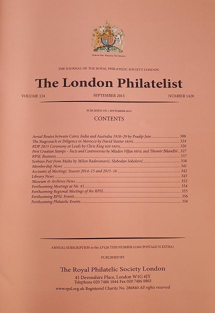 The London Philatelist