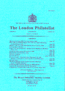 The London Philatelist